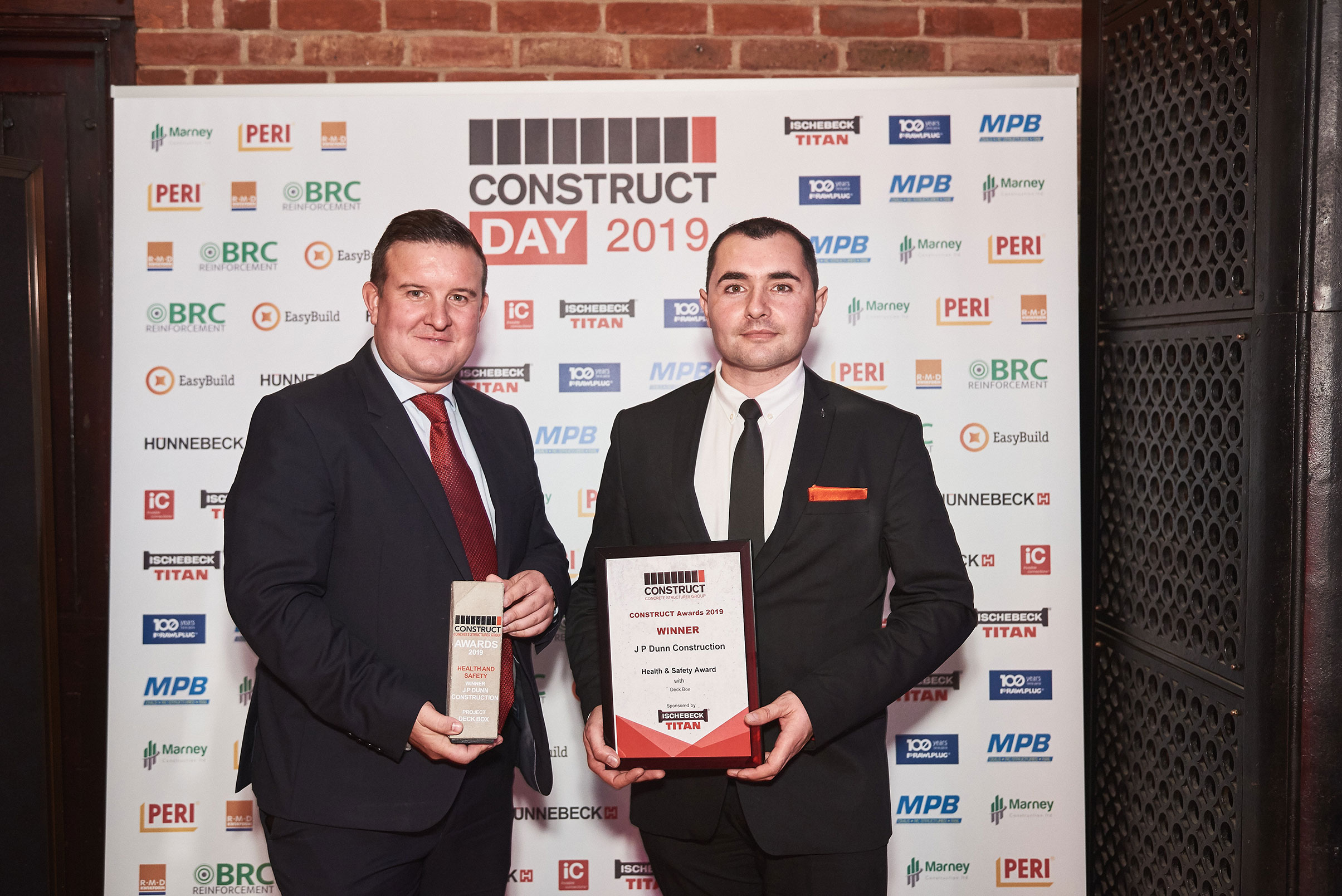 CONSTRUCT award winners 2019 | JP Dunn